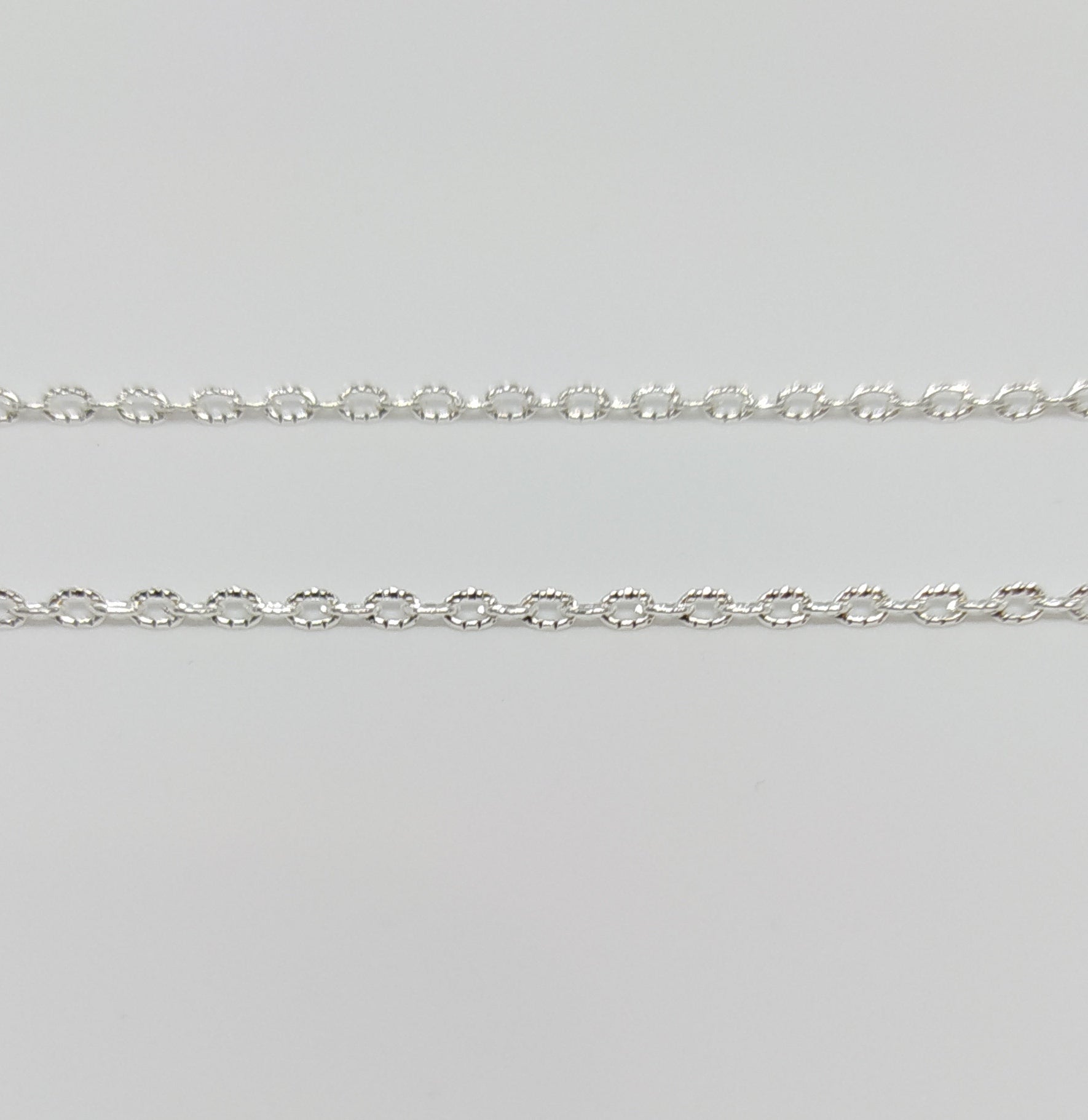 Shiny Silver Fine Knit Chain – Beading Amazing